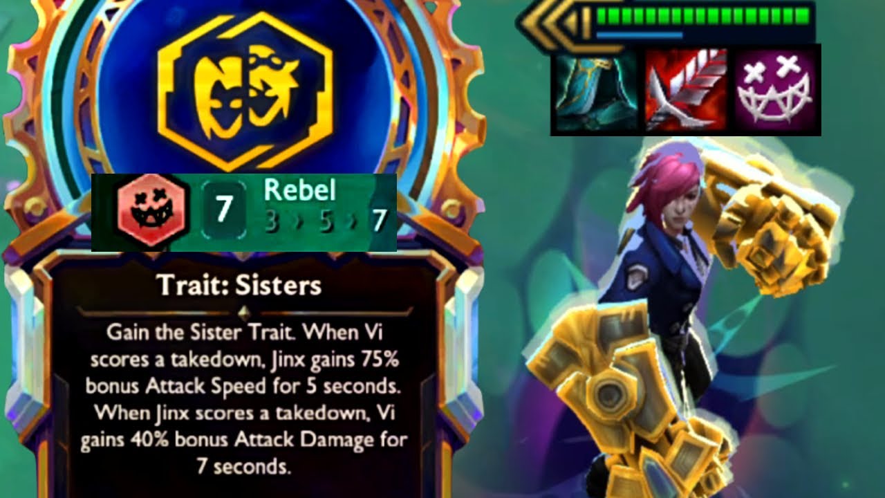 Sisters from Rebel VI 3 Star | TFT Set 13 - YouTube