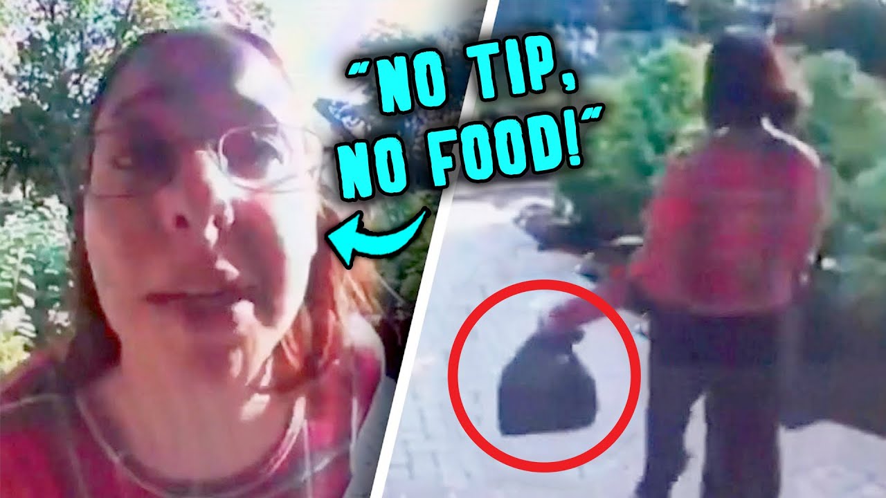 Top 10 Uber Eats Scammers Caught On Camera - YouTube