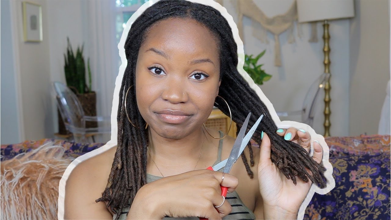 CUTTING MY LOCS... - YouTube