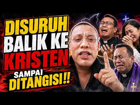 MUALLAF INI SAMPAI DITANGISI OLEH WANITA KRISTEN!!