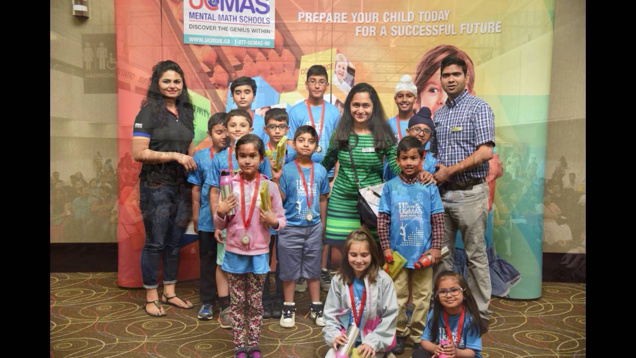 A glimpse of the 11th Canadian UCMAS Abacus & Mental Math Competition ...