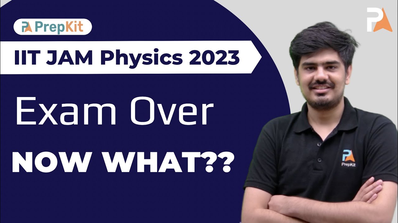 IIT JAM Done... Now what?? - YouTube