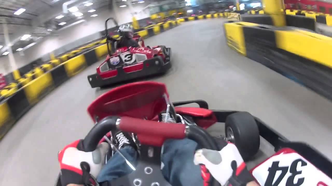 Kart racing at Pole Position Raceway - YouTube