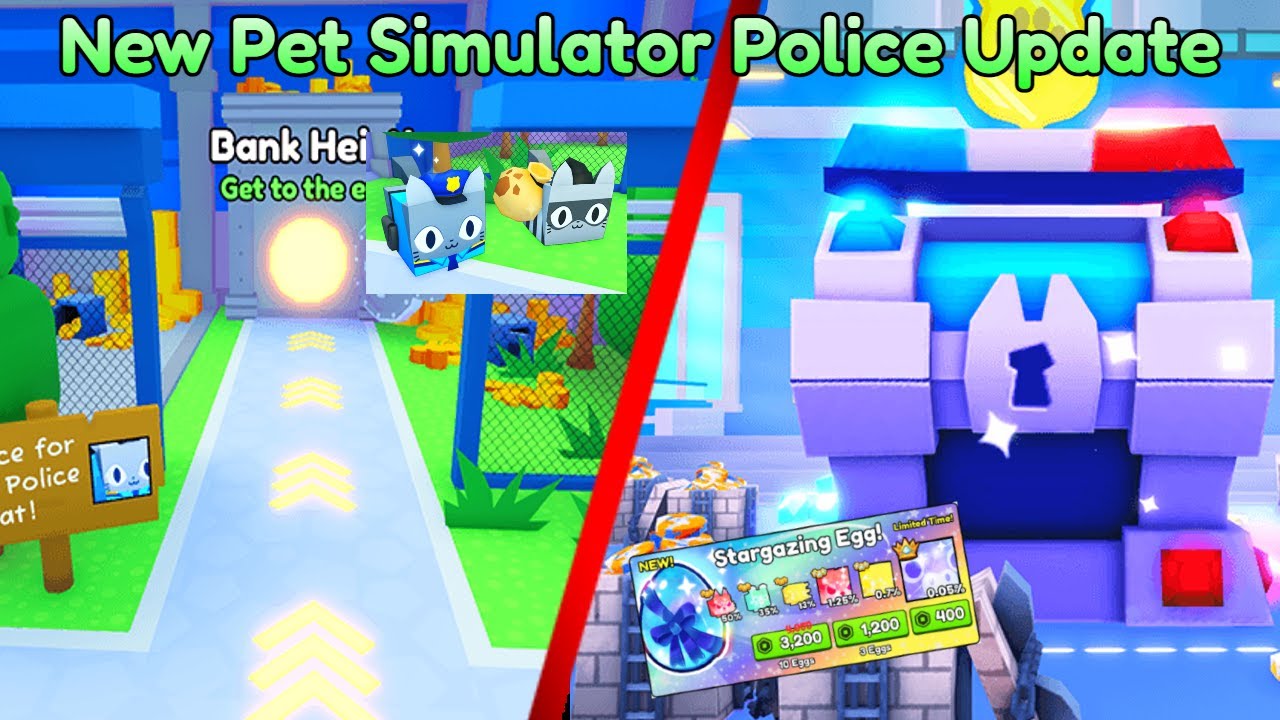 Pet Simulator 99's new POLICE UPDATE! - YouTube