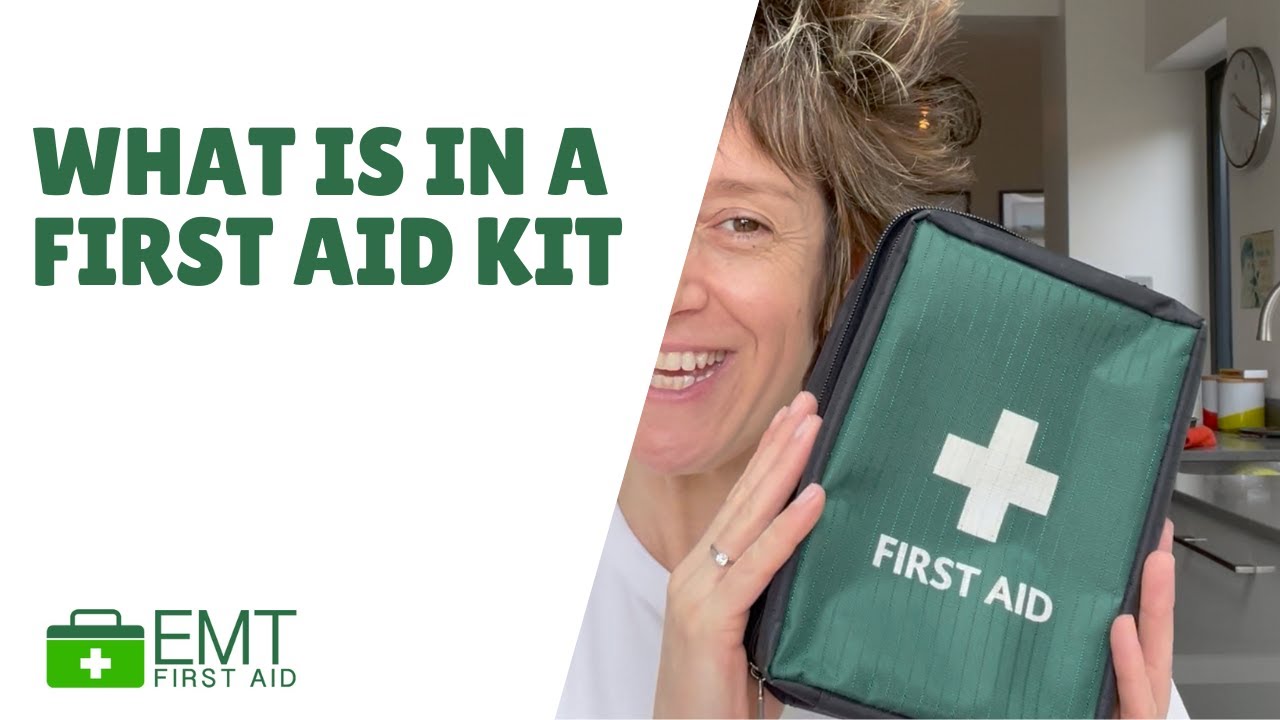 What is in a First Aid kit | Adult First Aid | EMT First Aid Training ...