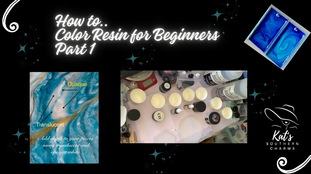 Back to Basics..How...To Color Resin & Prevent Flash Cure for Beginners ...