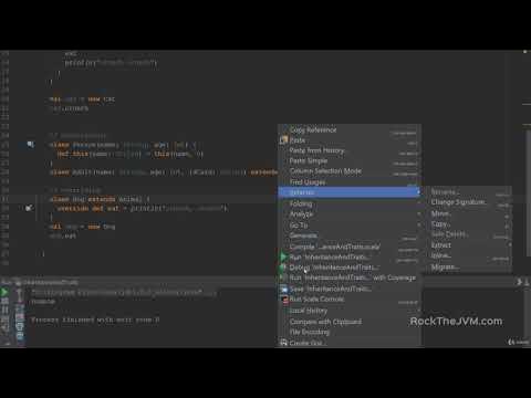 Inheritance #6.3 Scala functioning and programming for beginners - YouTube