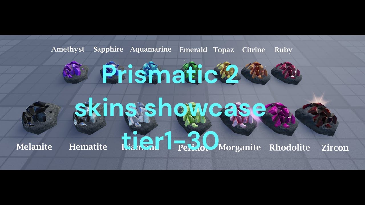 Prismatic skins tiet1-30 - YouTube
