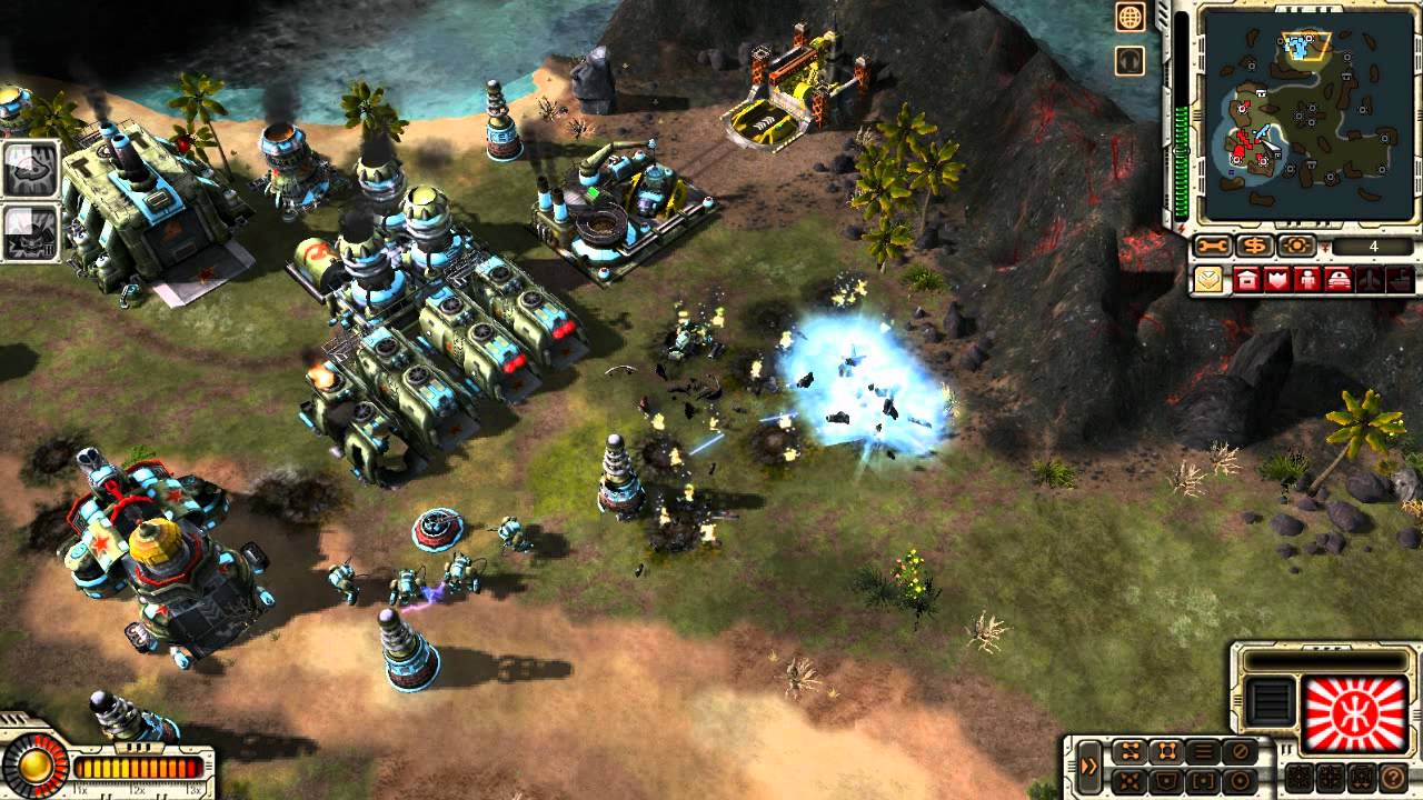 Red Alert 3 - Monobattles: Mecha Tengu's VS Peacekeepers VS Tesla ...