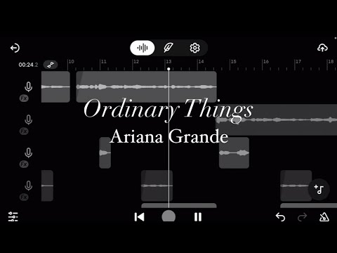 Ordinary things - Ariana Grande (Cover) - YouTube
