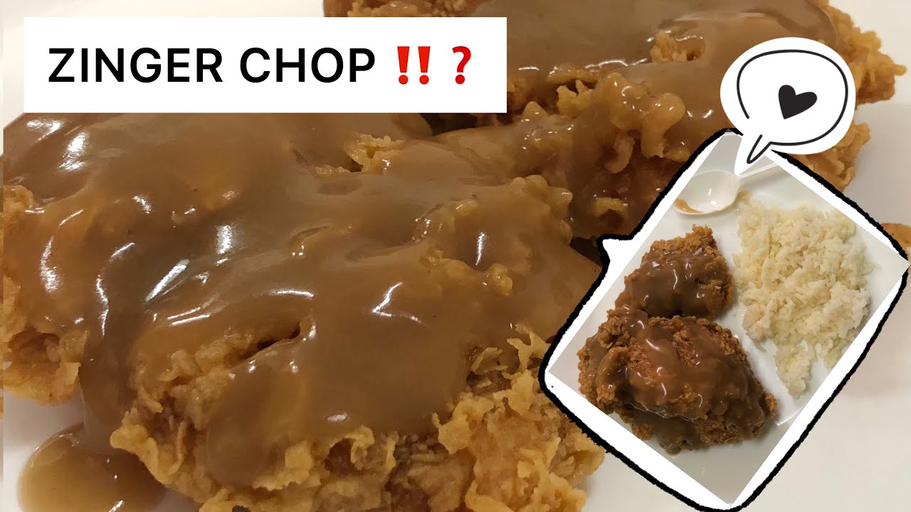 KFC Zinger Chop | REVIEW JUJUR ‼️ - YouTube
