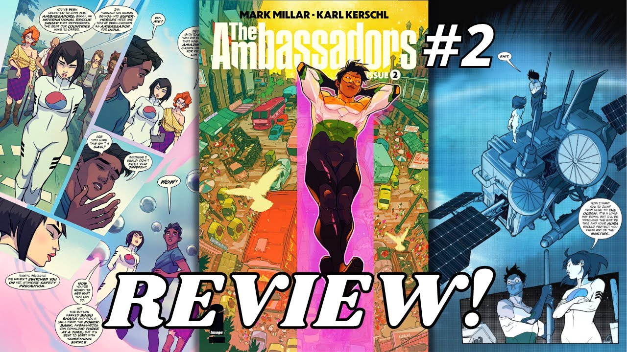 The Ambassadors #2 REVIEW | Meet Codename INDIA! - YouTube