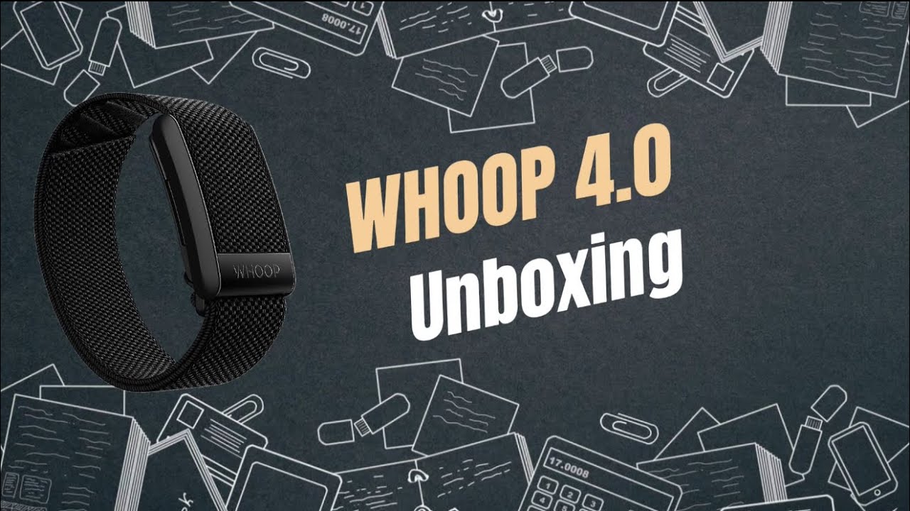 WHOOP 4.0 Unboxing | Everything You Get Inside! - YouTube