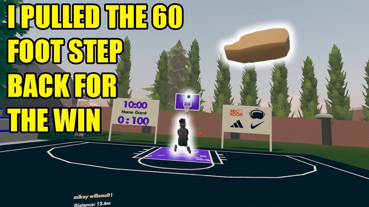 THE MOST INTENSE 1V1 YET | Rec Room VR Basketball Gameplay - YouTube