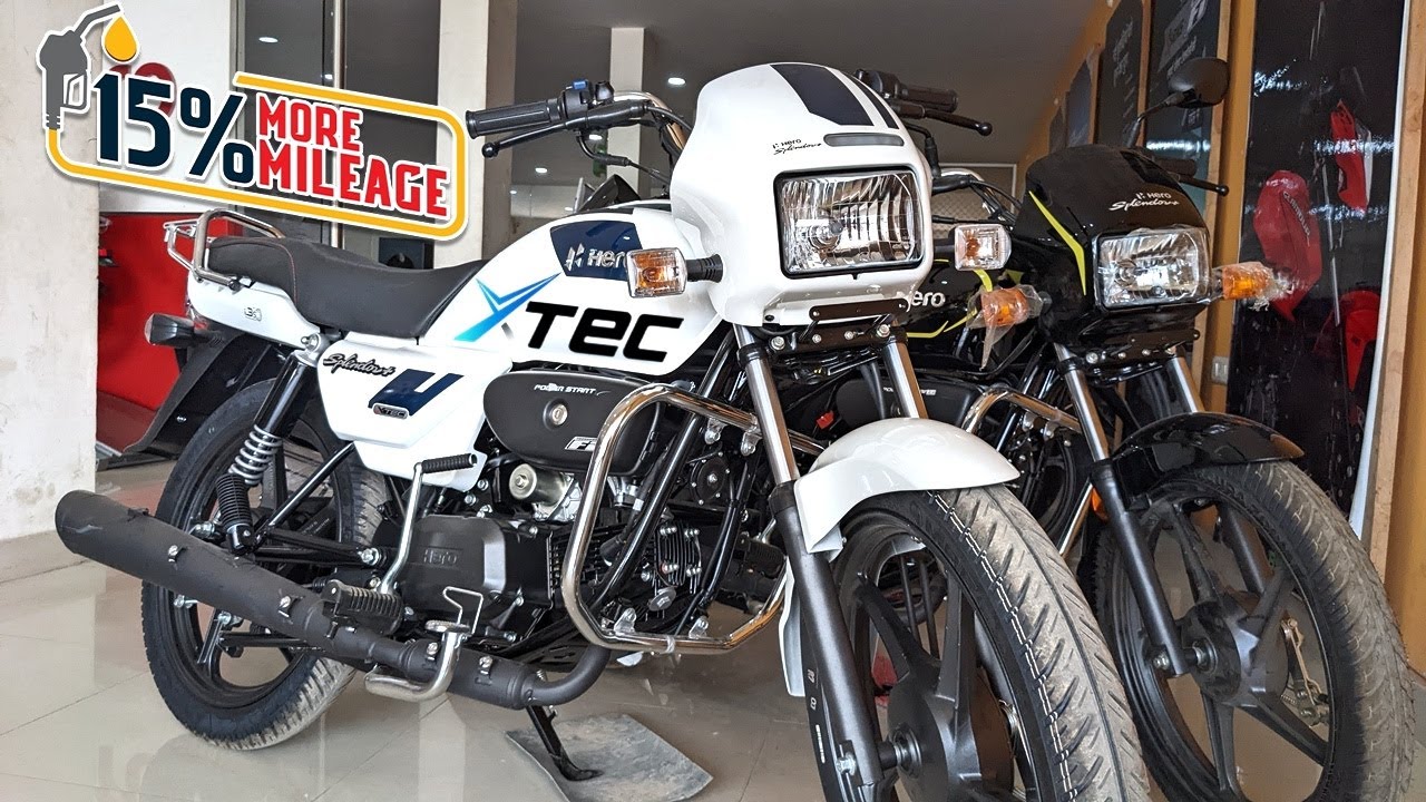 Hero Splendor Plus XTec BS6 VS Hero Splendor Plus BS6 Old Model Full ...