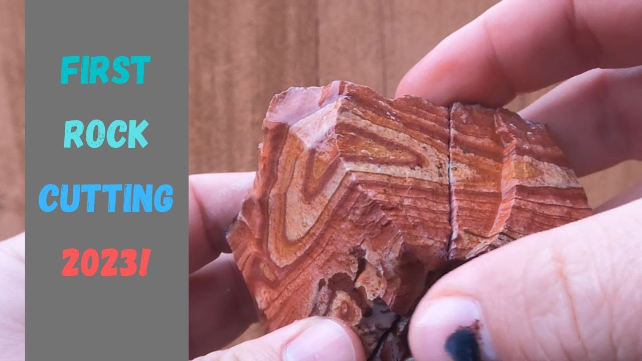 First Rock Cutting Video of 2023! Any Keepers? - YouTube