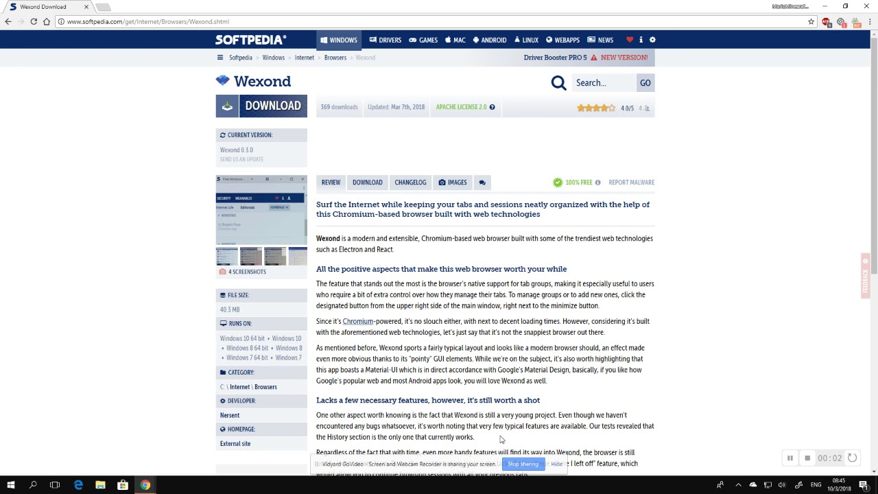 Wexond Browser Review - YouTube