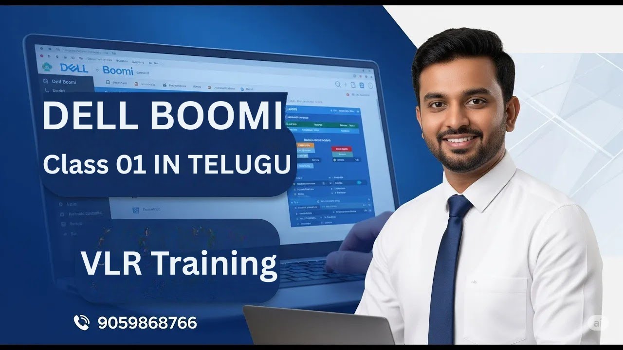 Dell Boomi Class 01 in Telugu Vlr Training 08AM IST 12 Aug25 9059868766 ...