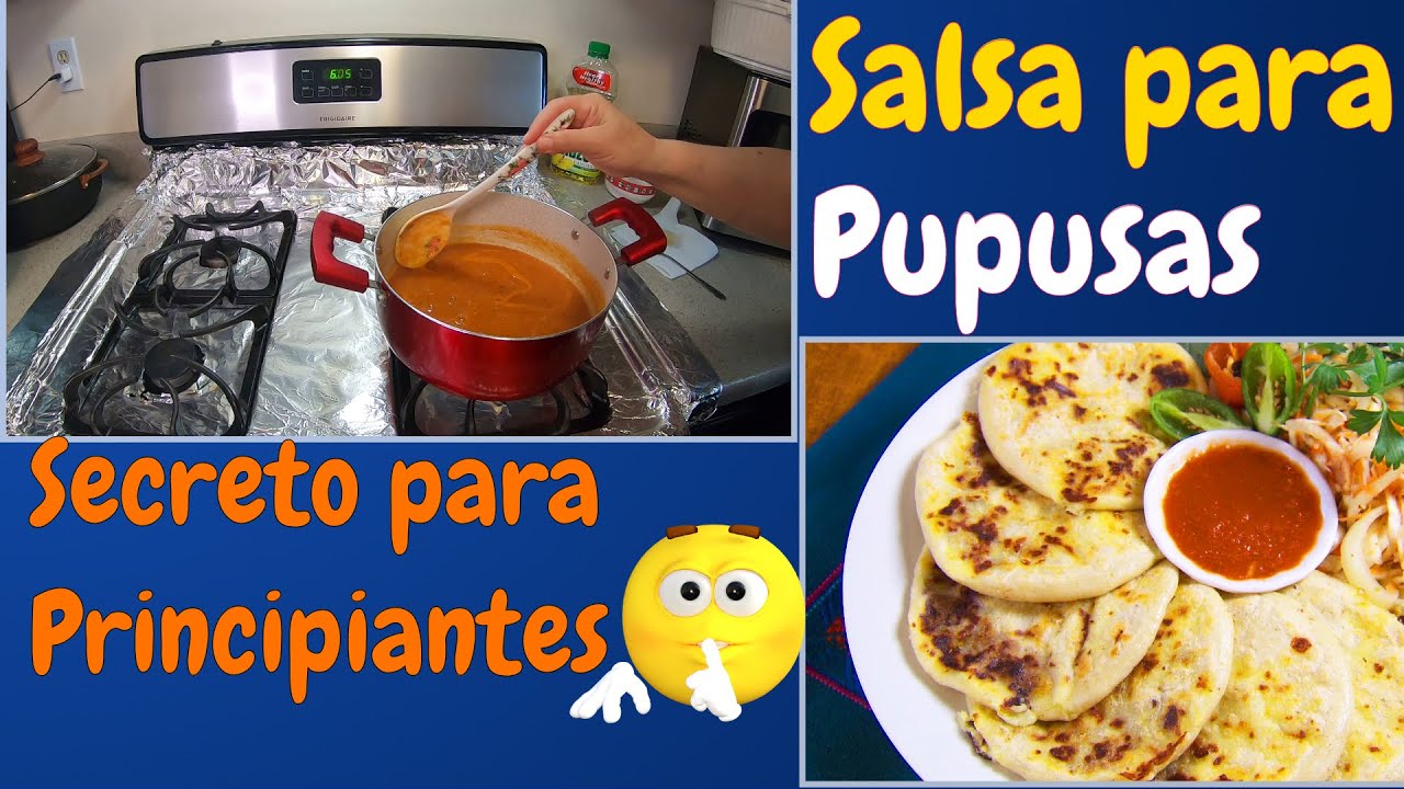 Salsa para Pupusas - YouTube