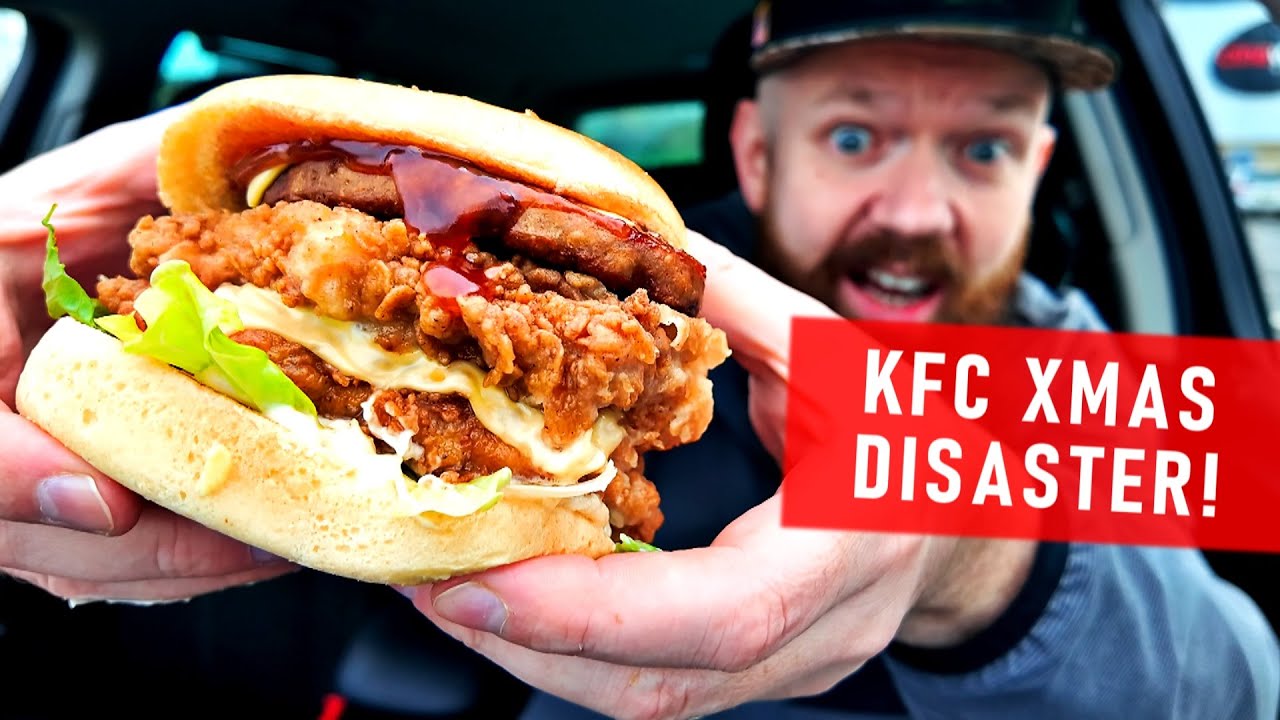 IT'S MASSIVE! KFC New Christmas Stuffing Stacker.. - YouTube