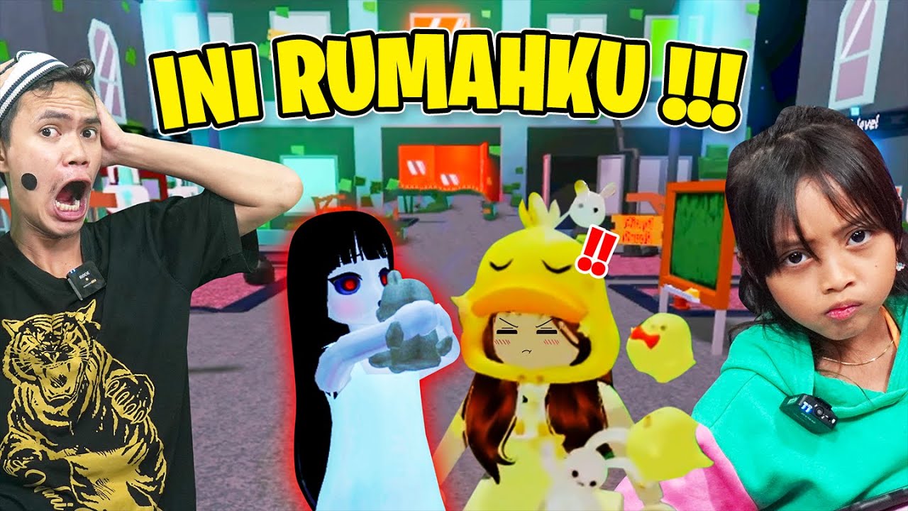 LEIKA BERHASIL USIR HANTU DARI RUMAHNYA 😱😨 GHOST AT THE DOORS ROBLOX ...