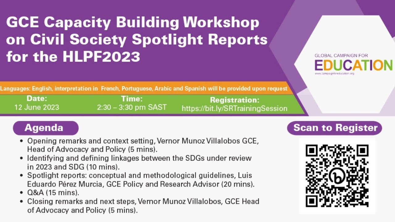 GCE Capacity Building Workshop - YouTube