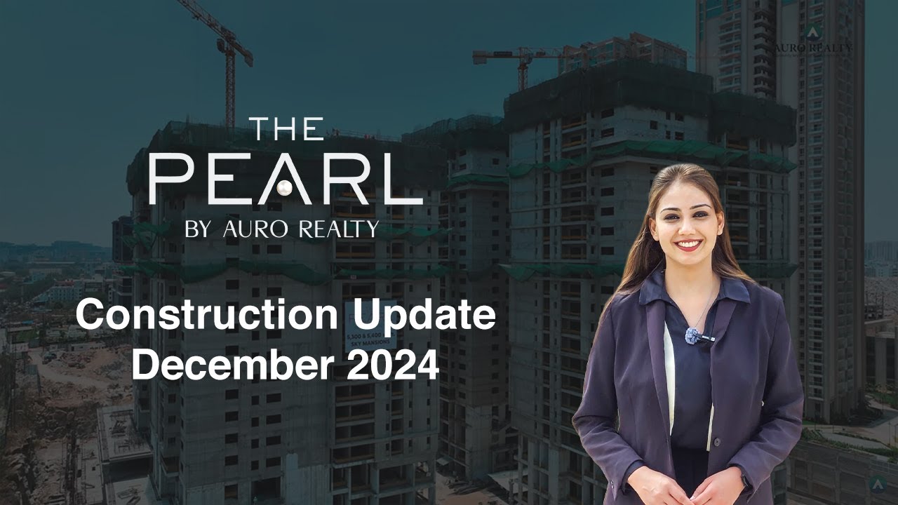 Auro Realty | The Pearl | Construction Update | #realestate | #hyderabadrealestate | #hyderabad ...