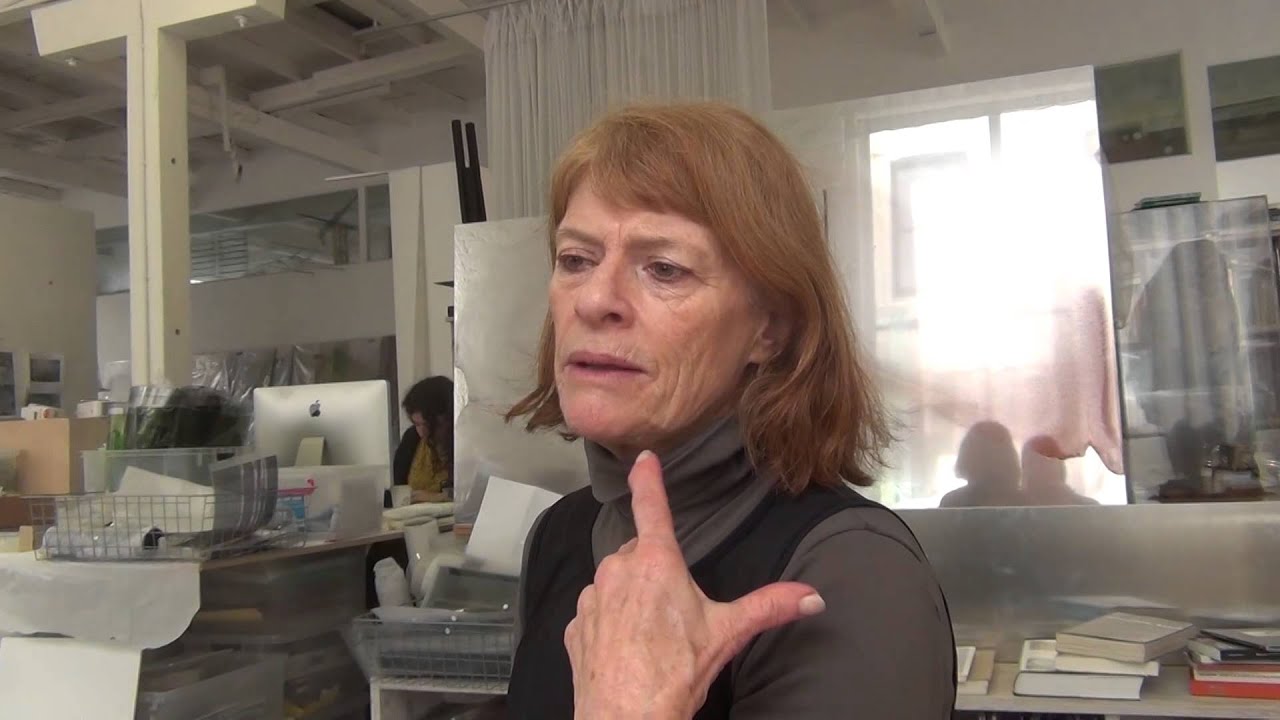Janet Lawrence makes art for Paris Climate Change Conference - YouTube