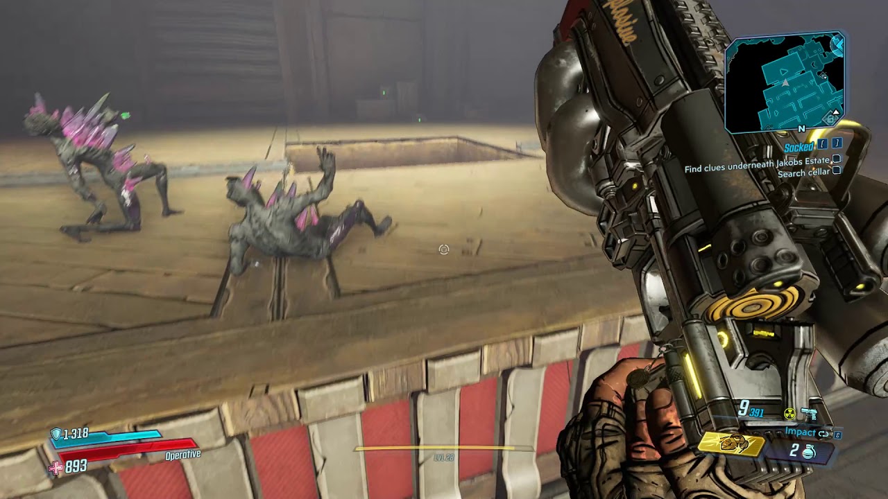 Search cellar Sacked Borderlands 3 - YouTube