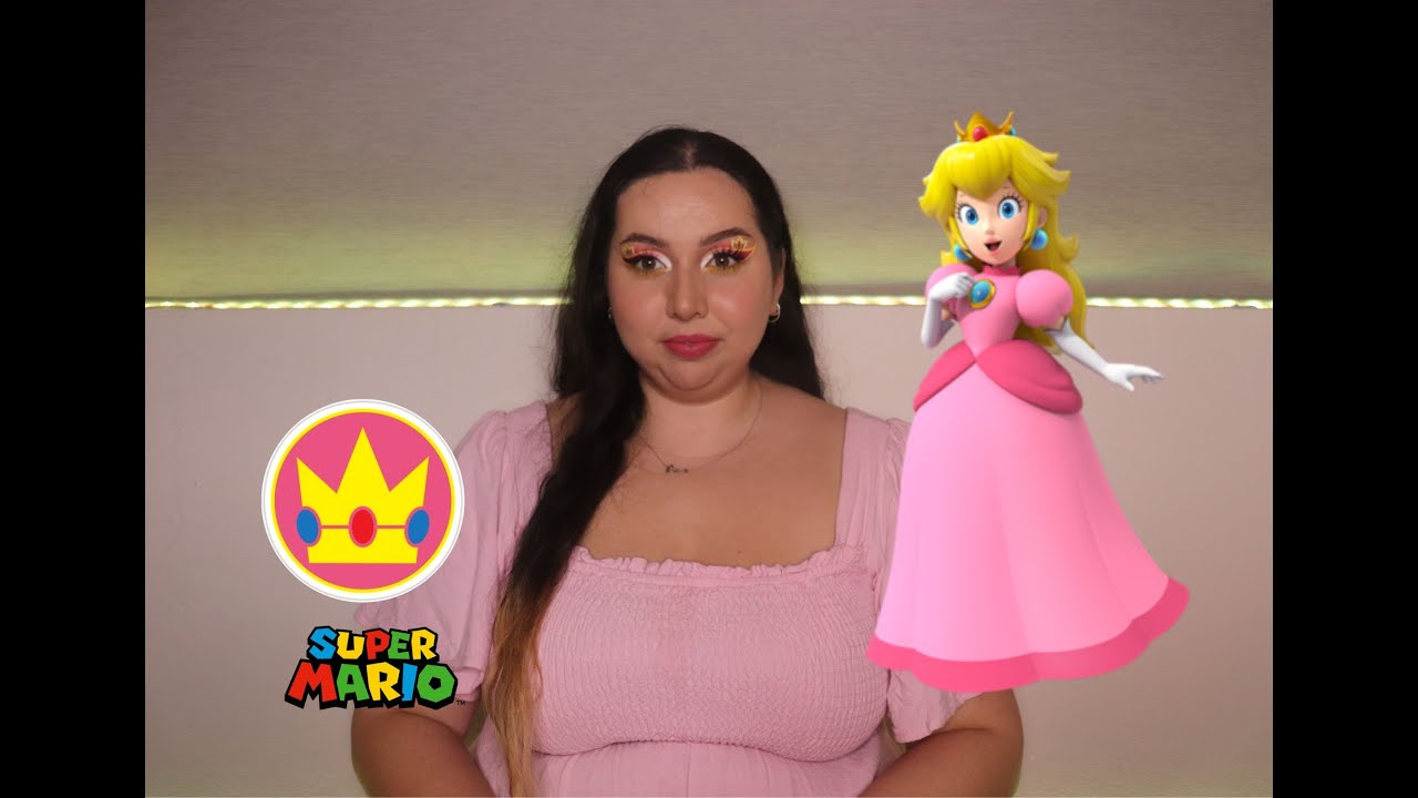 SUPER MARIO MAKEUP: PEACH - YouTube