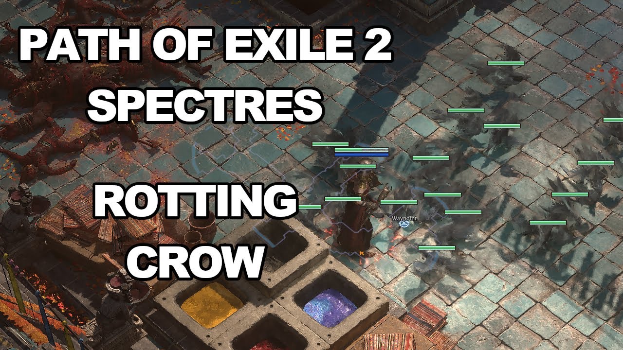 Path of Exile 2 Spectres 0.2.0 Rotting Crow - melee - YouTube