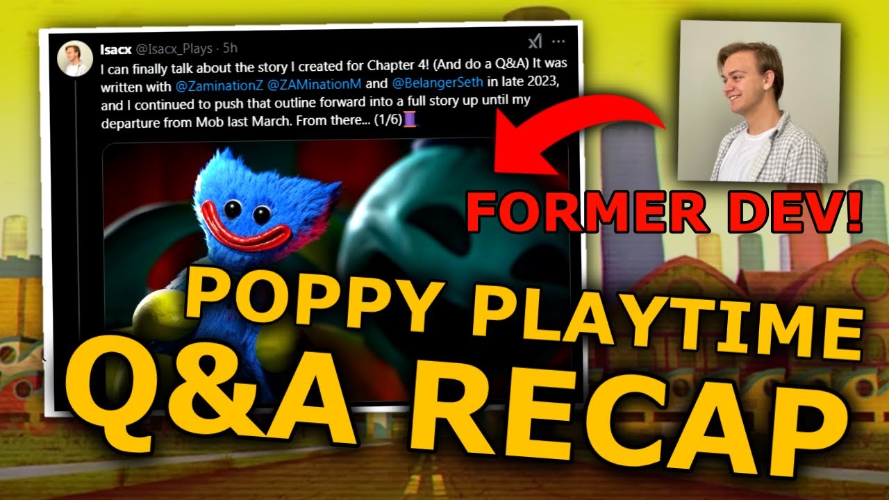 Poppy Playtime DEVELOPER Q&A Recap - YouTube