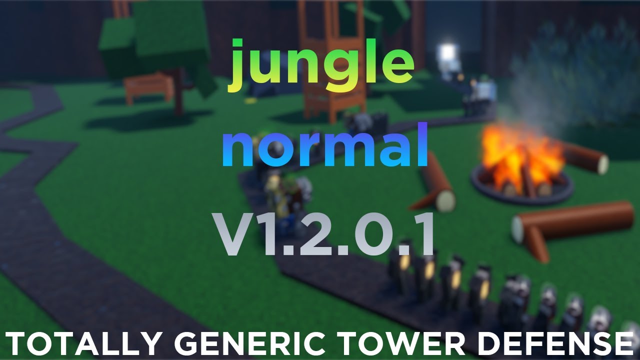 totally generic tower defense | jungle | normal | V1.2.0.1 - YouTube