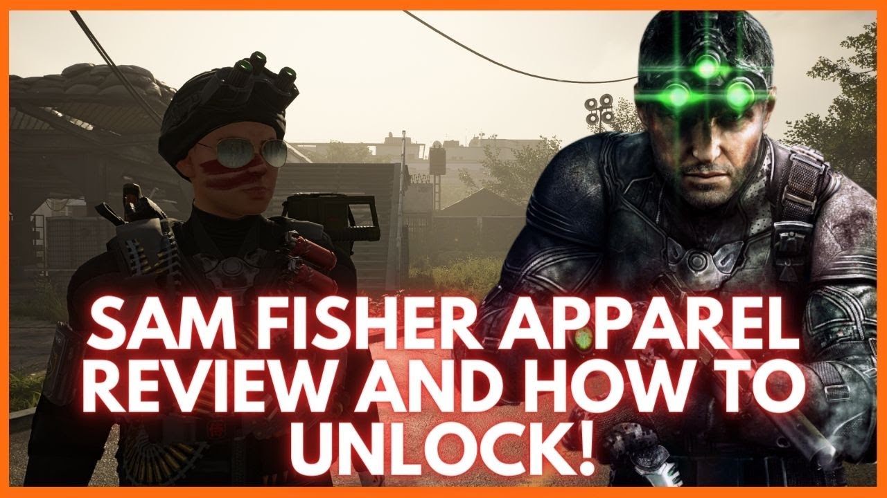SAM FISHER OUTFIT REVIEW AND HOW TO GET! THE DIVISION 2! - YouTube
