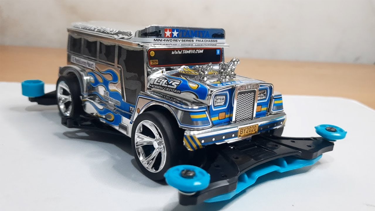LIMITED EDITION DYIPNE SILVER METALLIC | TAMIYA MINI 4WD - YouTube