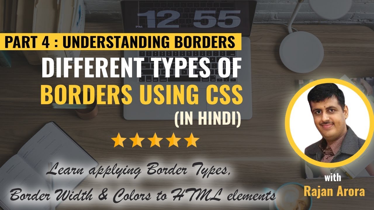 04 - CSS BORDER PROPERTIES IN HINDI WITH PRACTICAL EXAMPLES | RAJAN ...