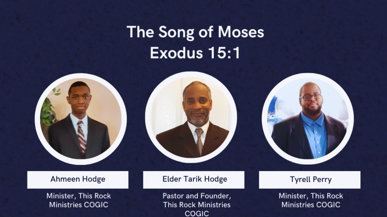 Men's Bible Study: The Song of Moses, Exodus 15 - YouTube