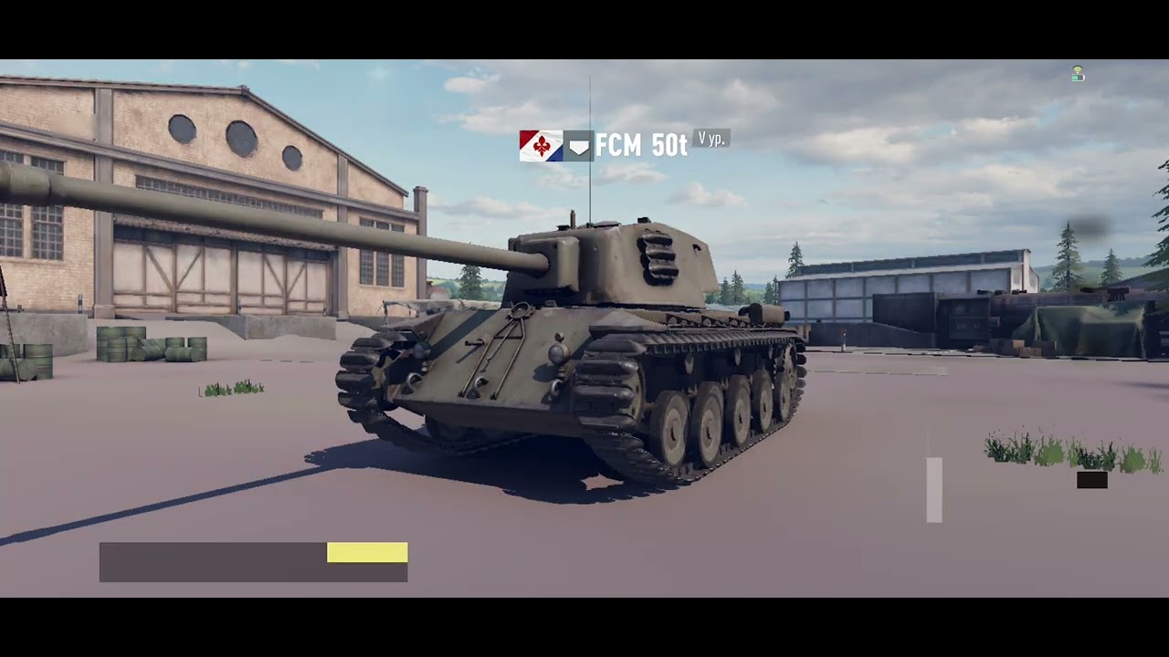 сегодня играем танке FCM-50T и больше 5000 урона - YouTube