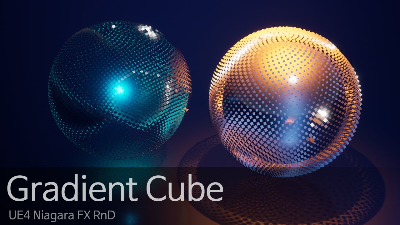 UE4 Niagara FX Gradient Cube - YouTube