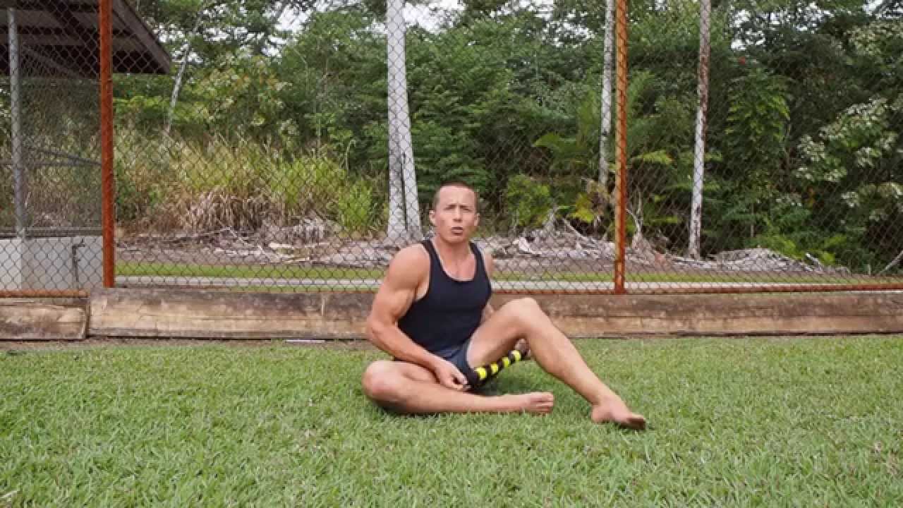 How To Massage Your Hamstrings - YouTube