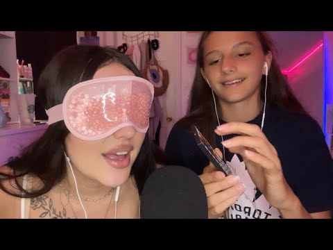 My Sister Tries ASMR | *SUPER Tingly* | Guess The Trigger