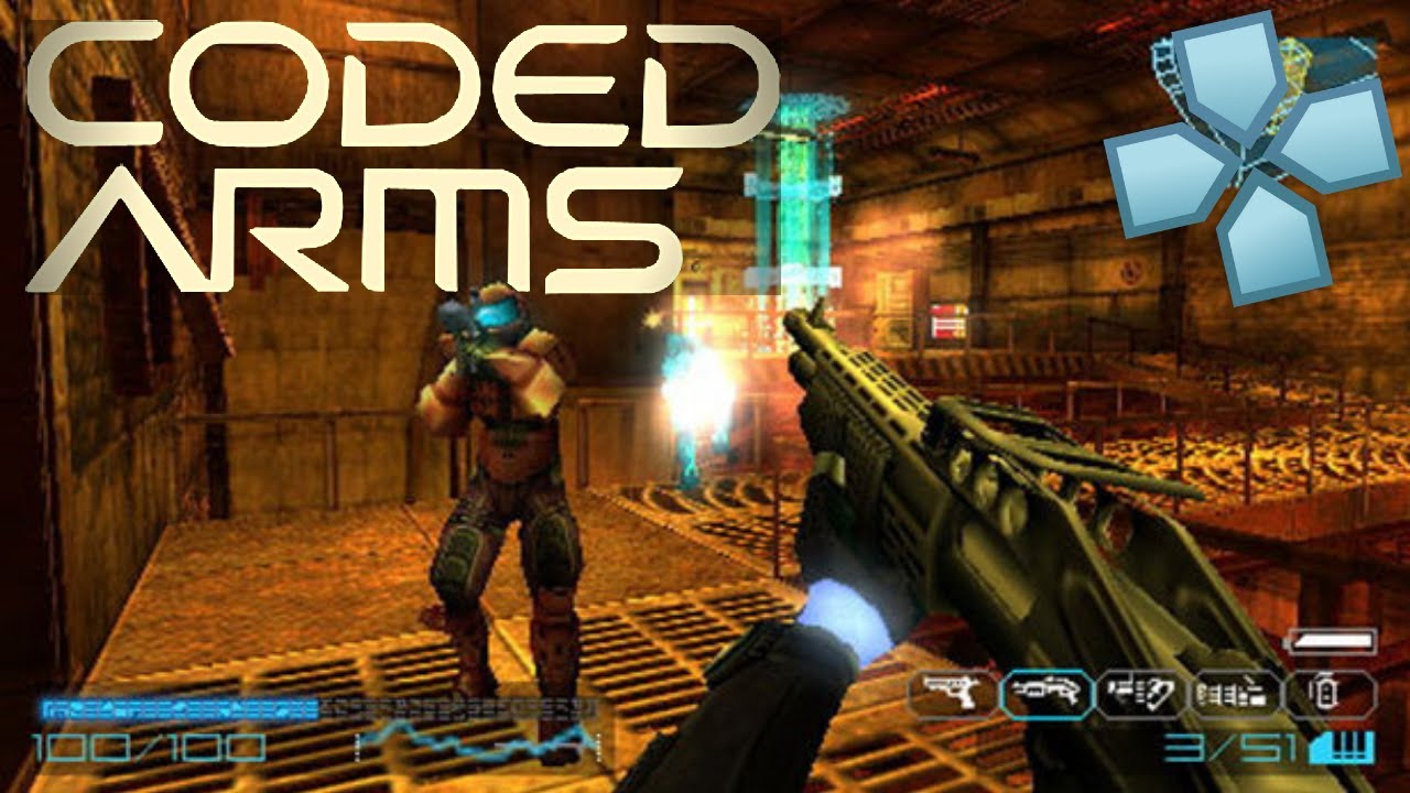 PPSSPP 1.10.3 | Coded Arms | HD Sony PSP Emulator Gameplay - YouTube