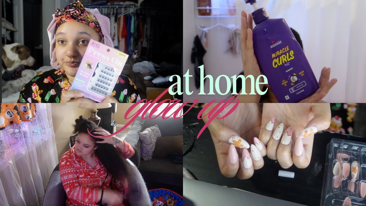 vlogmas day 19 | at home glow up - YouTube