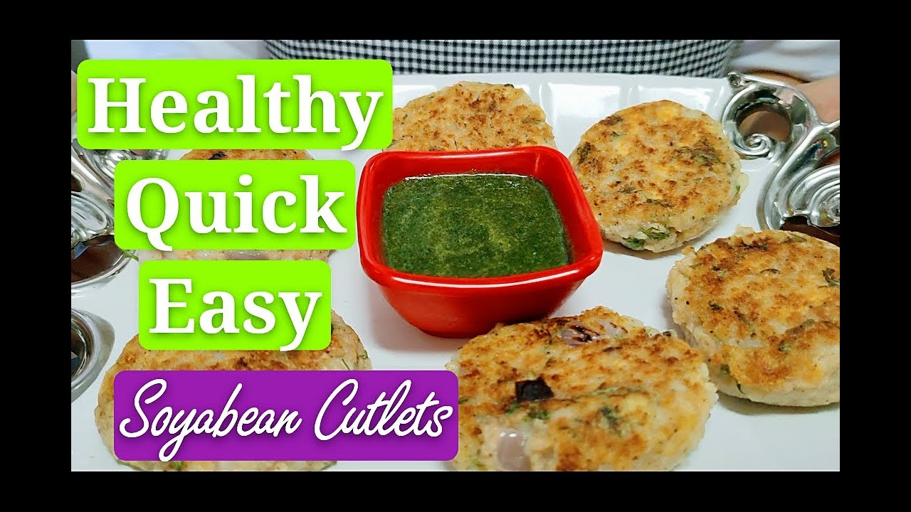 Soya Cutlets Recipe healthy|Quick and easy soya Cutlets recipe| Soya granules recipe| Soya ...