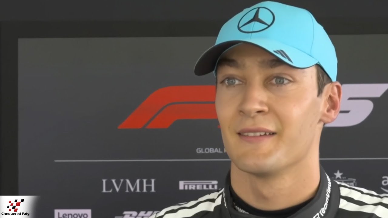 George Russell:It was a day of ups and downs | FP2 Interview Australian ...