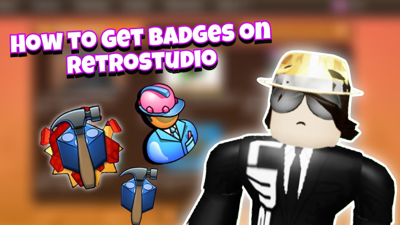 How To Get Badges On RetroStudio (UPDATED) - YouTube
