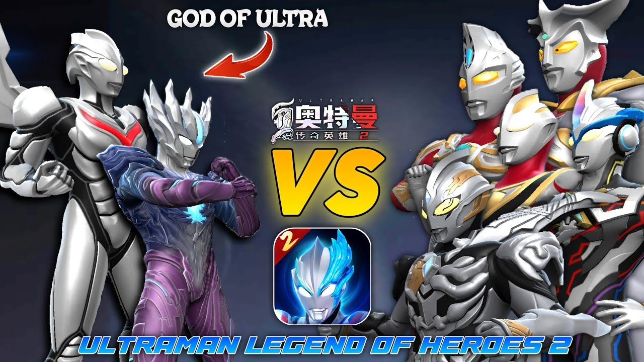 GOD OF ULTRA VS ULTRA WARRIOR - GAME ULTRAMAN LEGEND OF HEROES 2 - YouTube