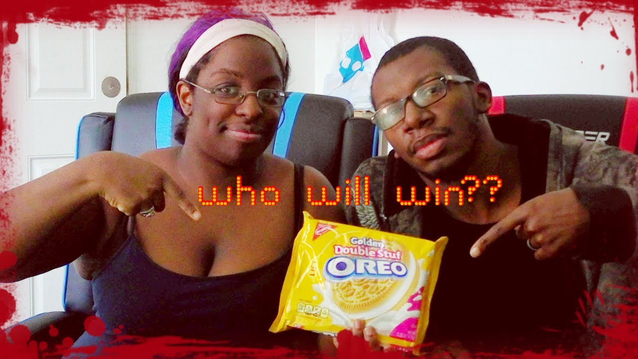 Oreo cookies face challenge - YouTube