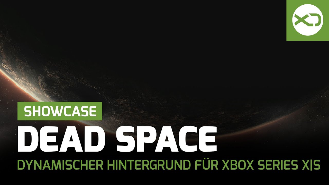 Xbox Series X/S - Dynamischer Dead Space Hintergrund - YouTube