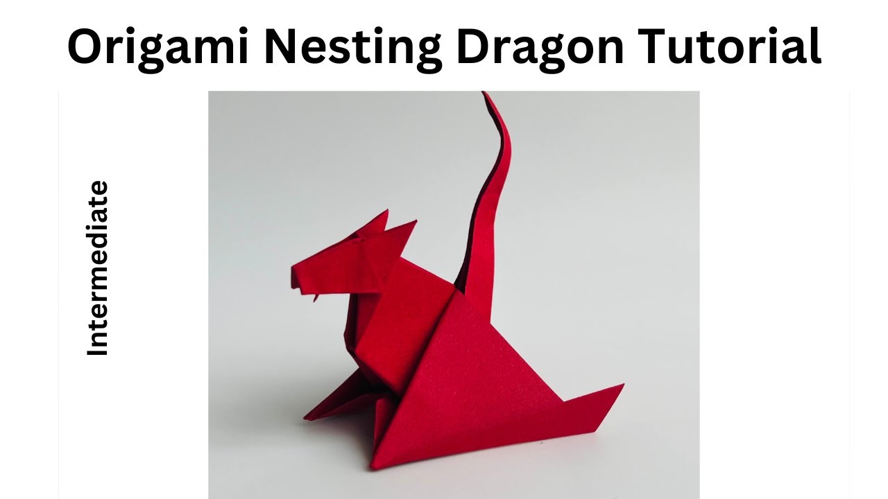 Origami Dragon Tutorial - YouTube